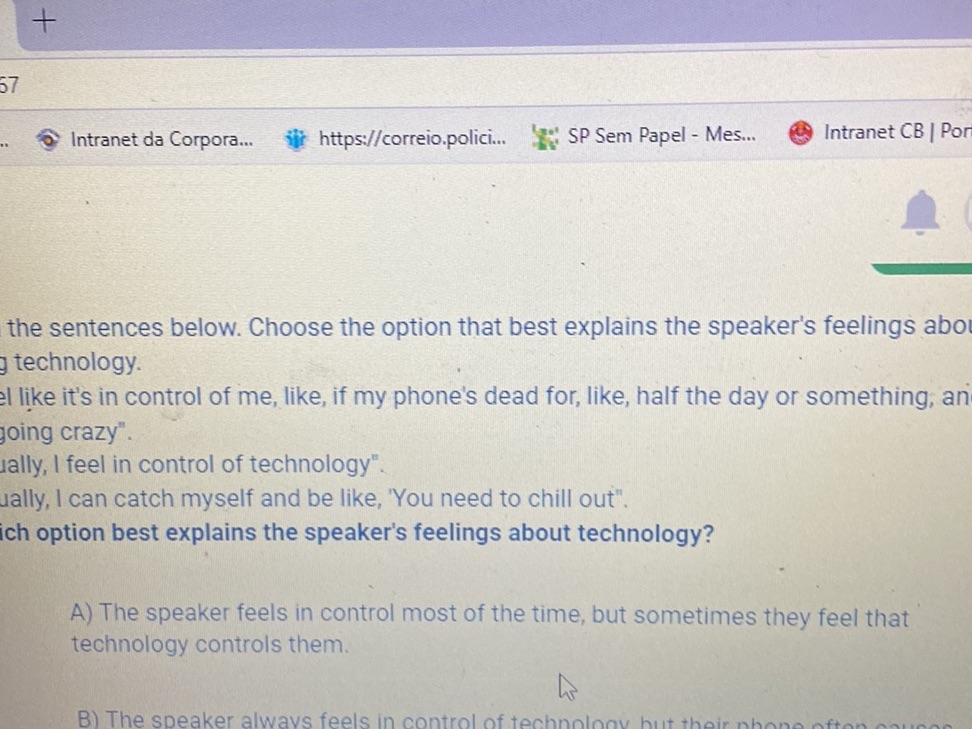 Choose the option that best explains the | StudyX