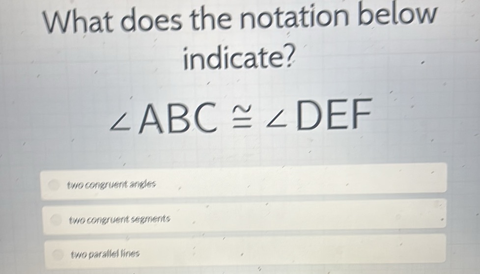 What does the notation below indicate? $ | StudyX