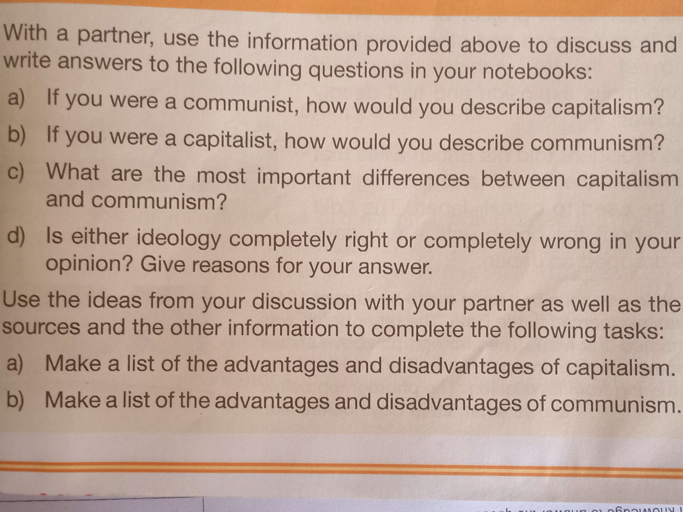 With a partner, use the information provided | StudyX