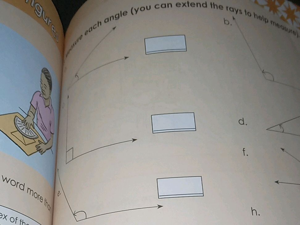 Measure each angle (you can extend the rays | StudyX