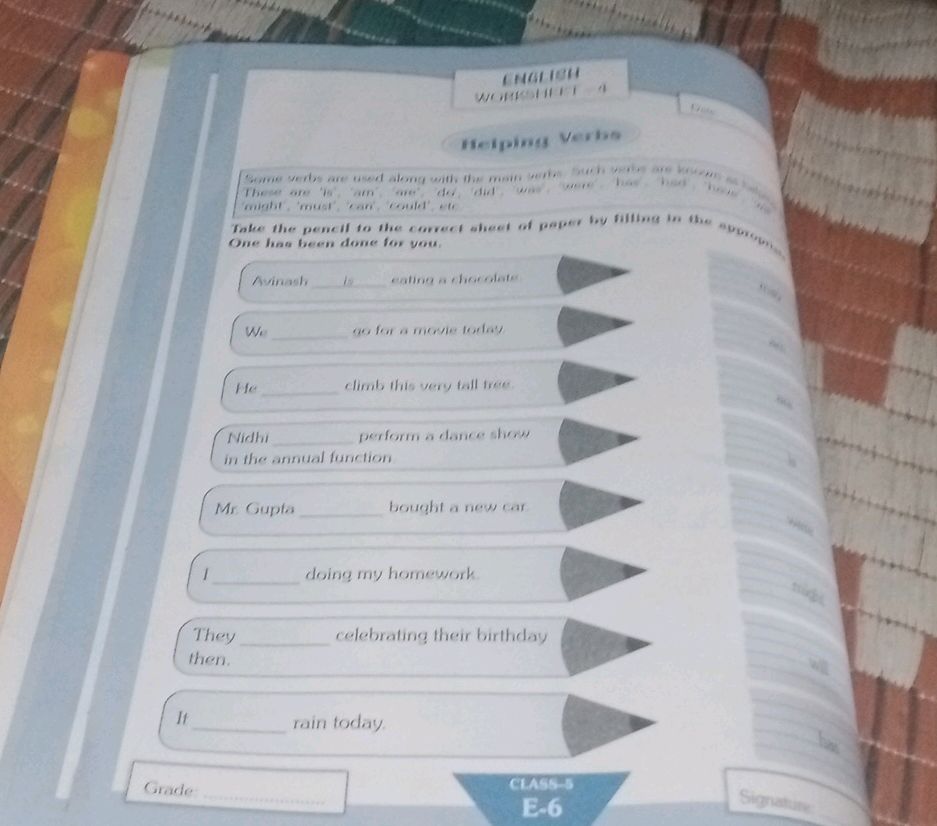 Some verbs are used along with the main | StudyX