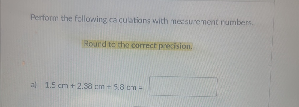 Perform the following calculations with | StudyX