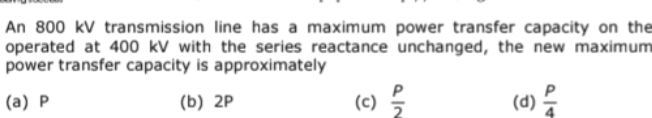 An 800 kV transmission line has a maximum | StudyX