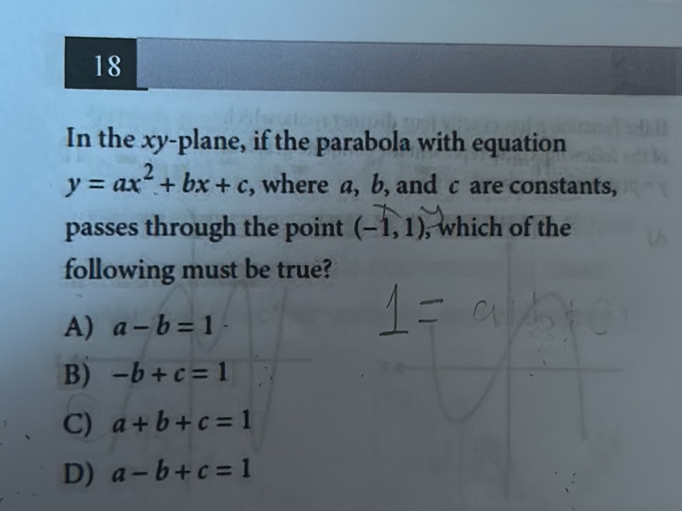 In the xy-plane, if the parabola with | StudyX