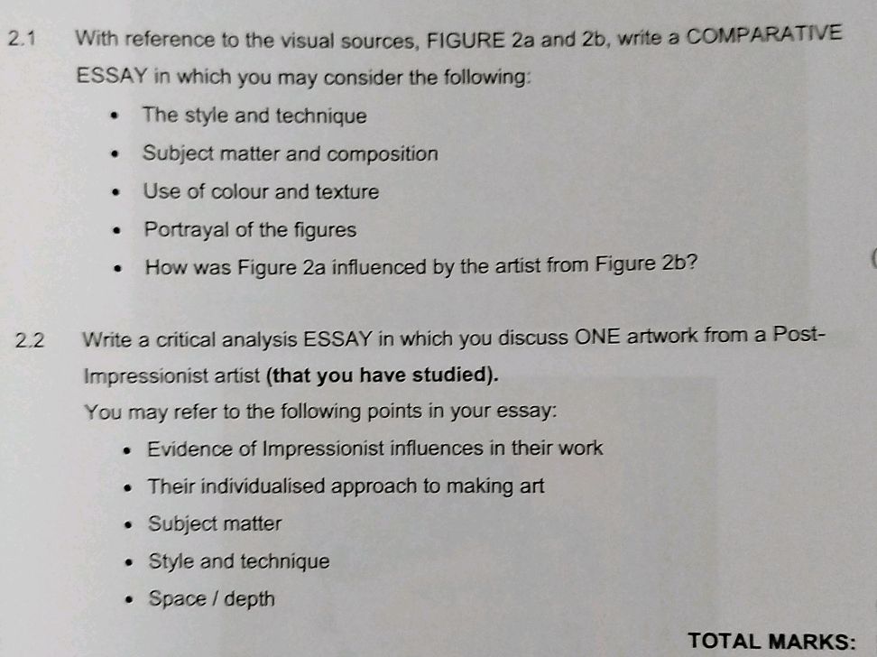 2.1 With reference to the visual sources, | StudyX
