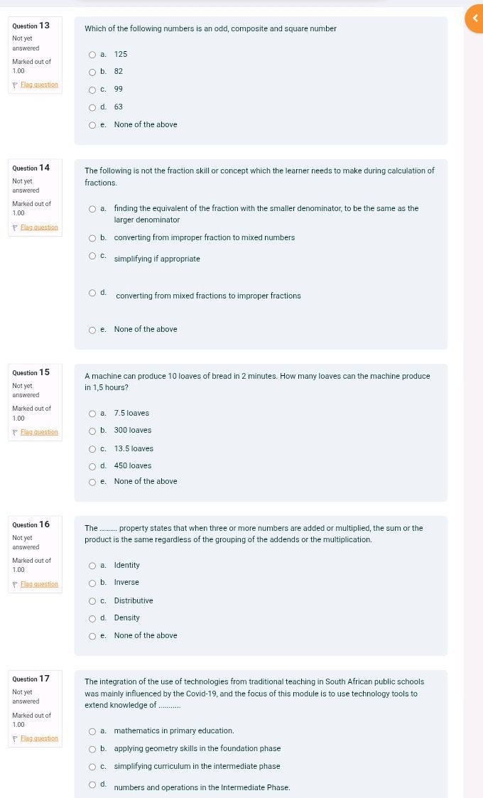Question 13 Which of the following numbers | StudyX