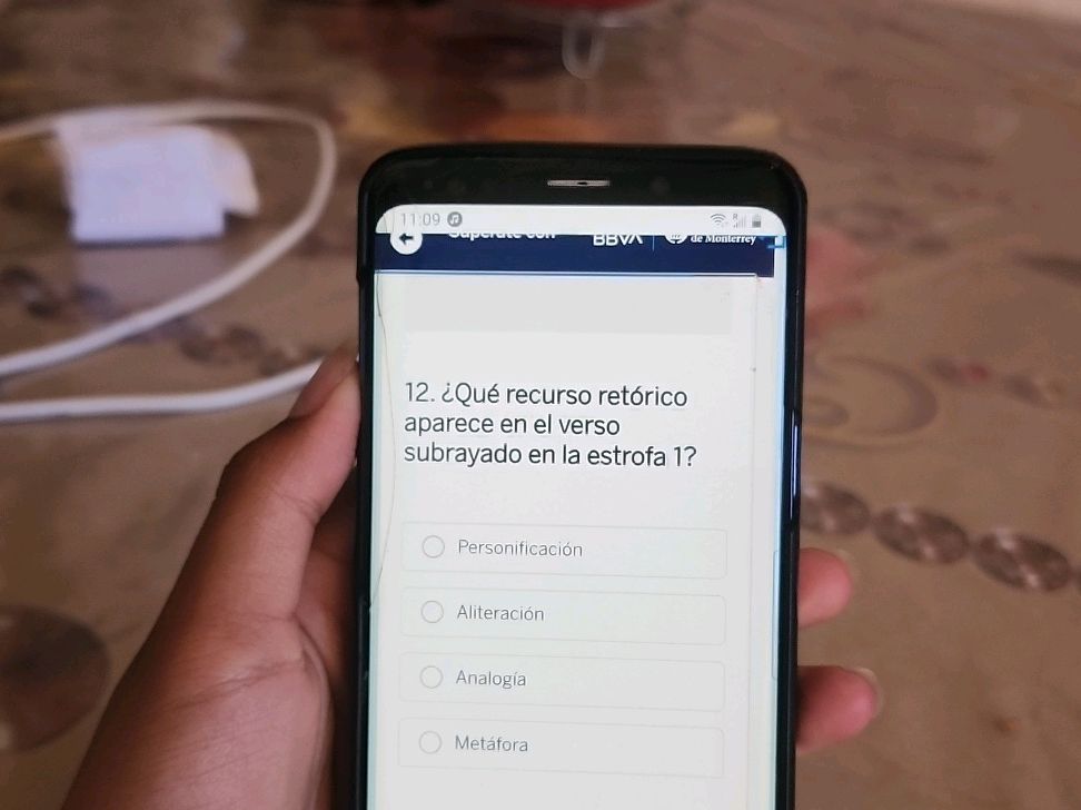 12. ¿Qué recurso retórico aparece en el | StudyX