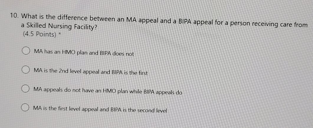 10. What is the difference between an MA | StudyX