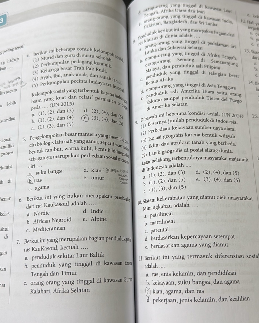 4. Berikut ini beberapa contoh kelompok | StudyX