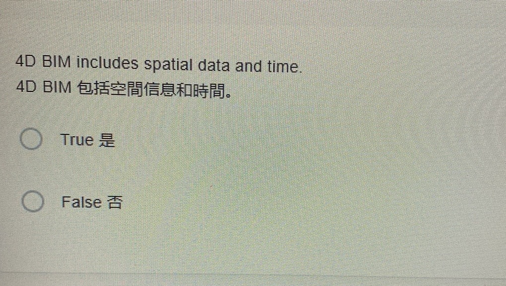 4D BIM includes spatial data and time. 4D | StudyX