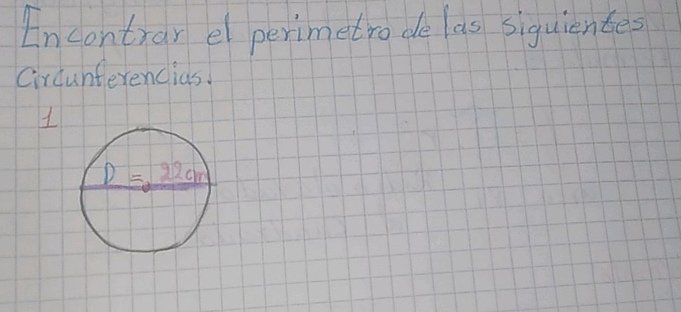 Encontrar el perimetro de las siguientes | StudyX