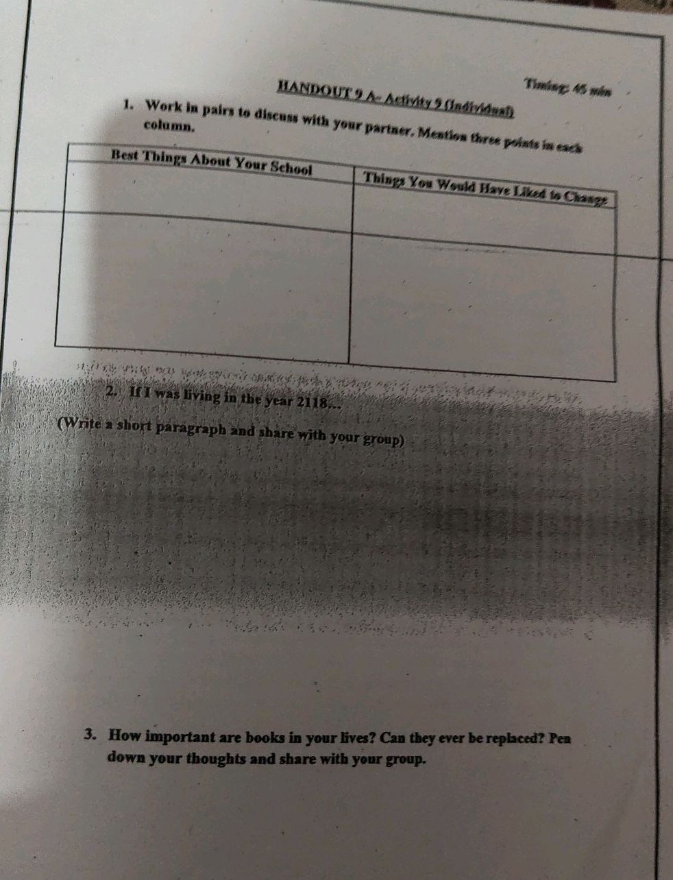 1. Work in pairs to discuss with your | StudyX