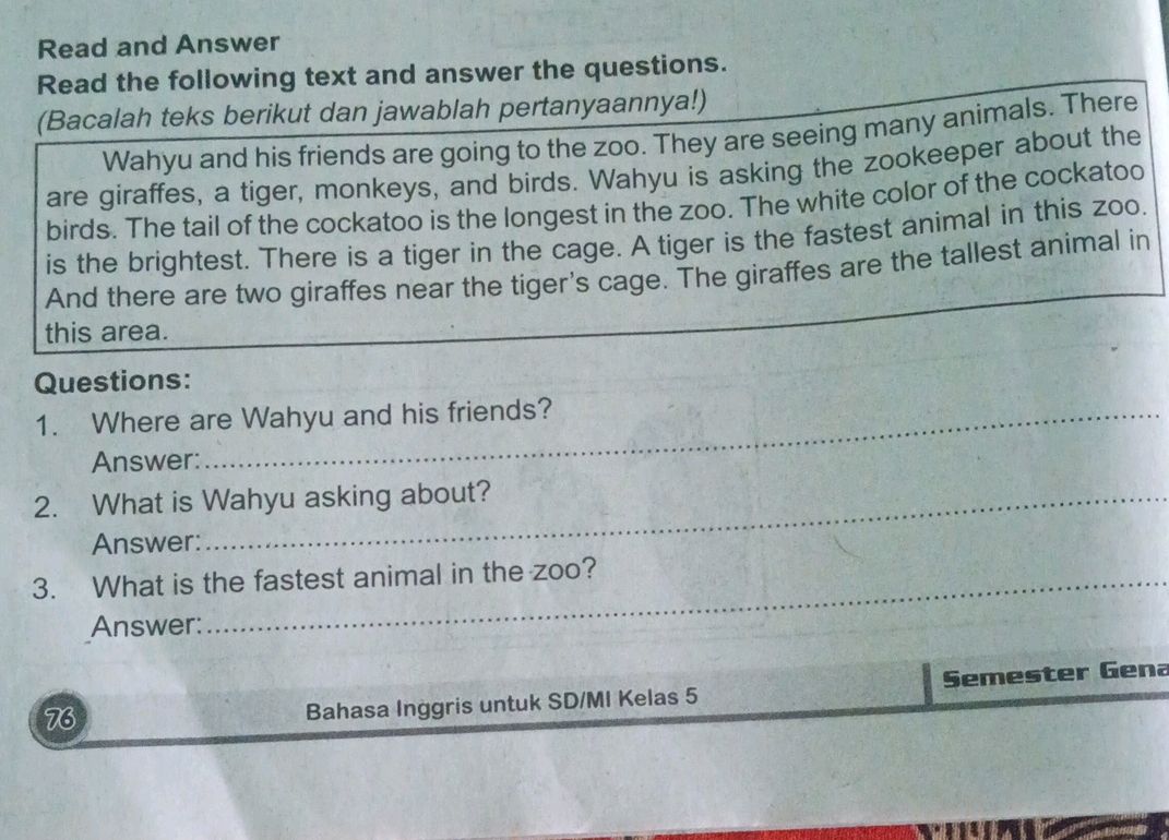 Read and Answer Read the following text and | StudyX