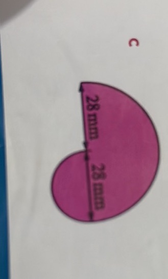 The image shows a shape with dimensions | StudyX