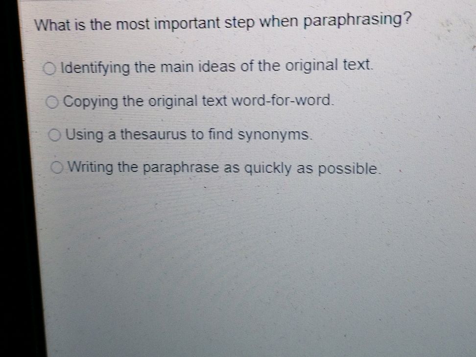 What is the most important step when | StudyX