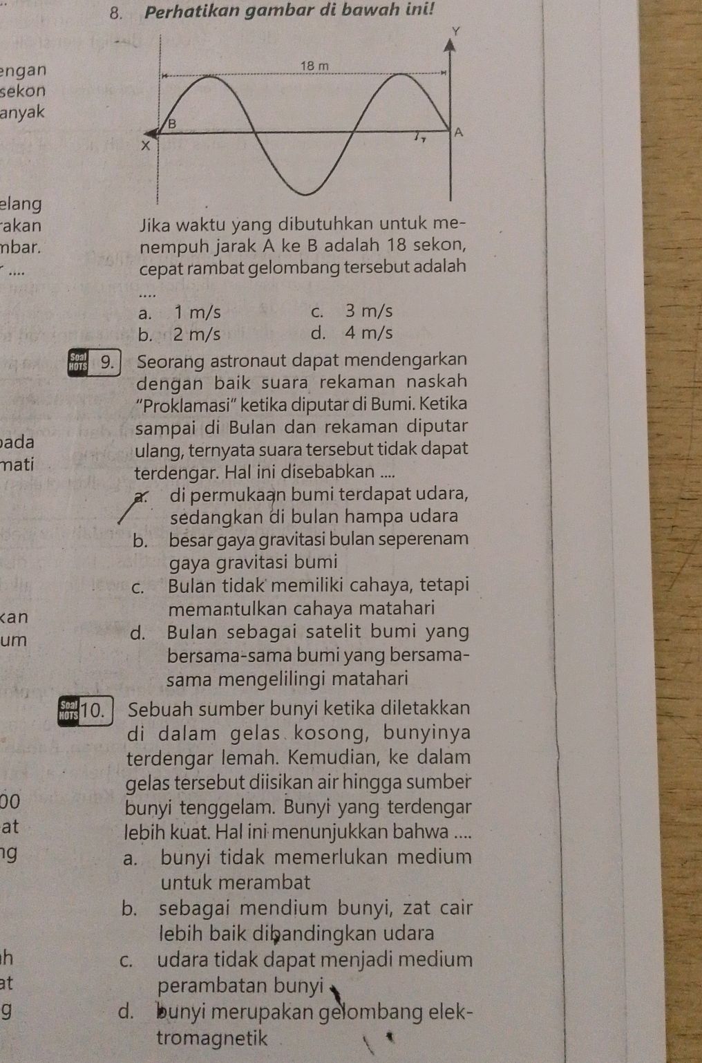 8. Perhatikan gambar di bawah ini! ``` X | StudyX