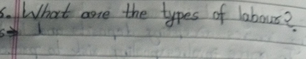 Types of Labour | StudyX