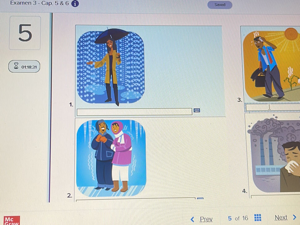 The image presents four scenarios, each | StudyX