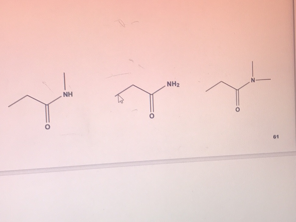 The image shows three different chemical | StudyX