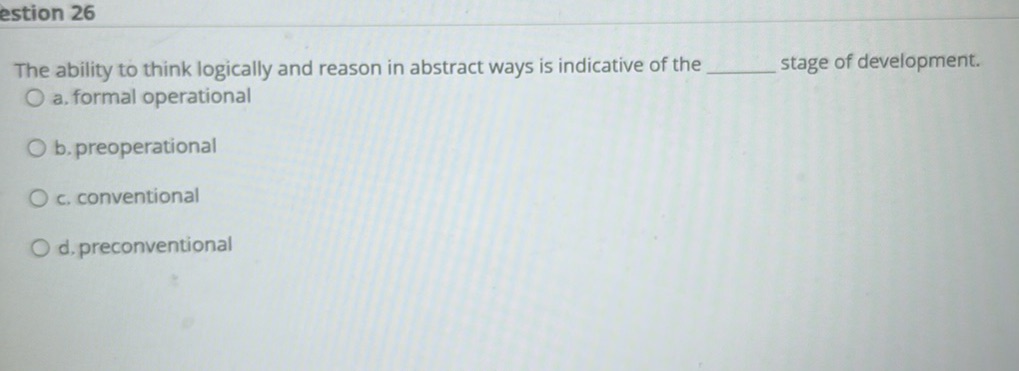 The ability to think logically and reason in | StudyX