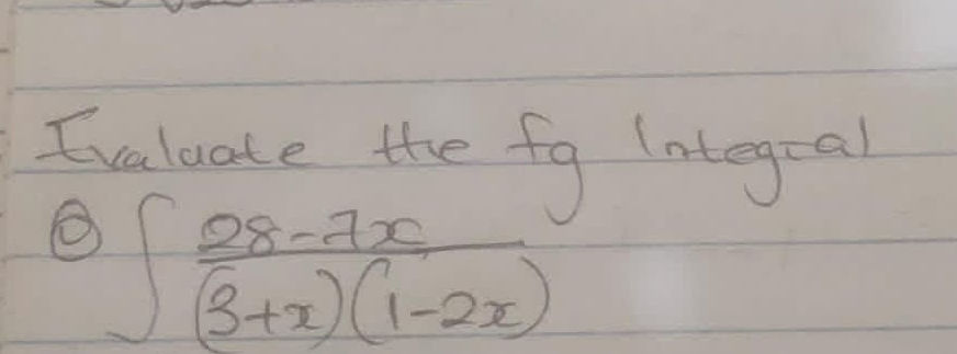 Evaluate the following integral: $ | StudyX