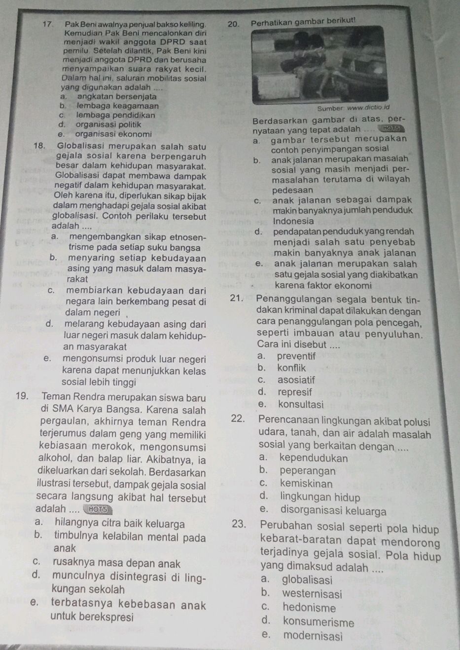 20. Perhatikan gambar berikut! Berdasarkan | StudyX