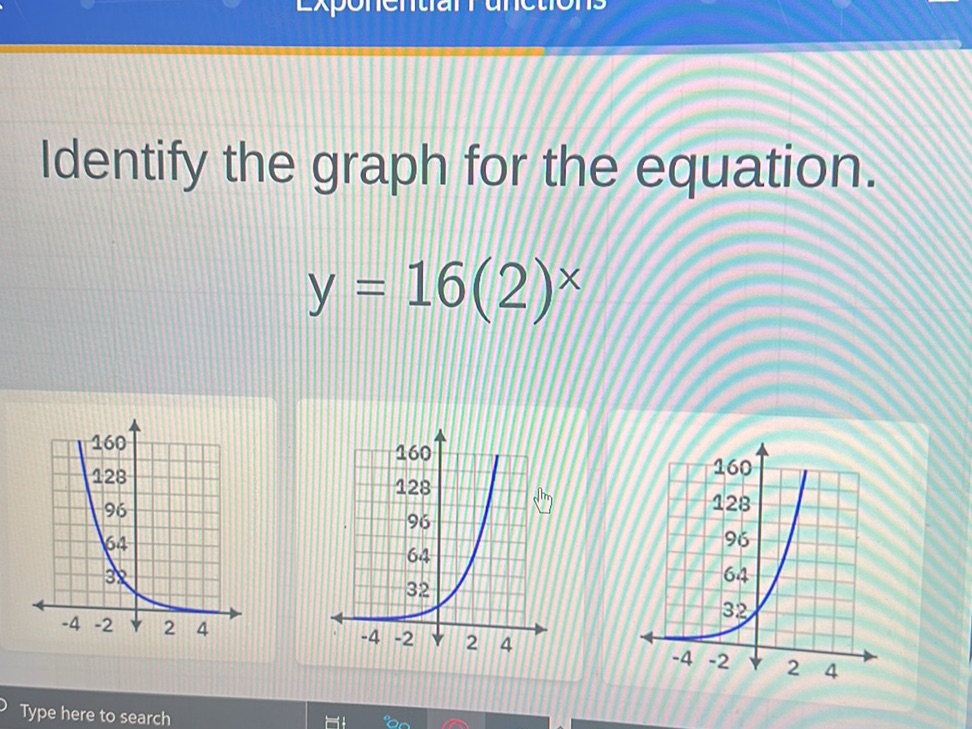 Identify the graph for the equation. $y = | StudyX