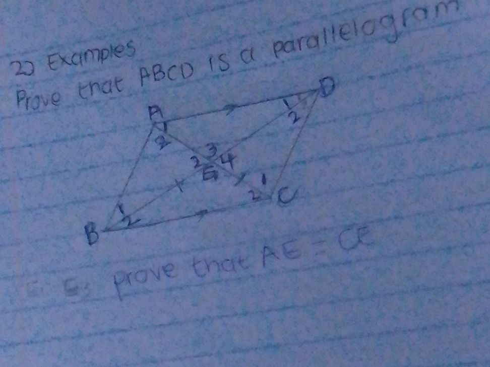 20 Examples Prove that ABCD is a | StudyX