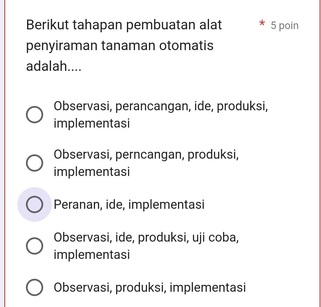 Berikut tahapan pembuatan alat penyiraman | StudyX