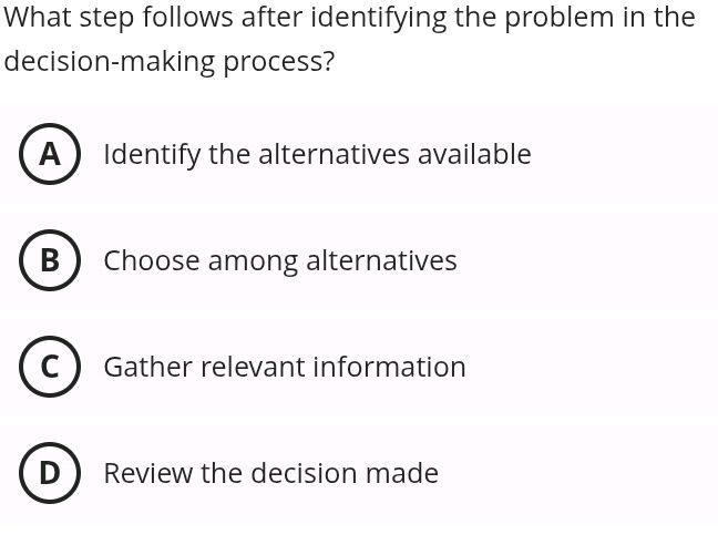 What step follows after identifying the | StudyX