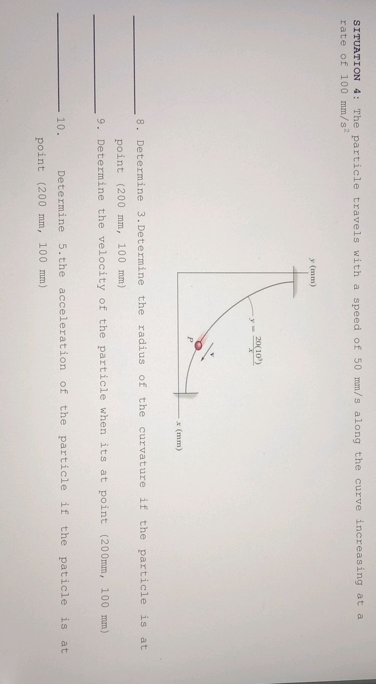 SITUATION 4: The particle travels with a | StudyX