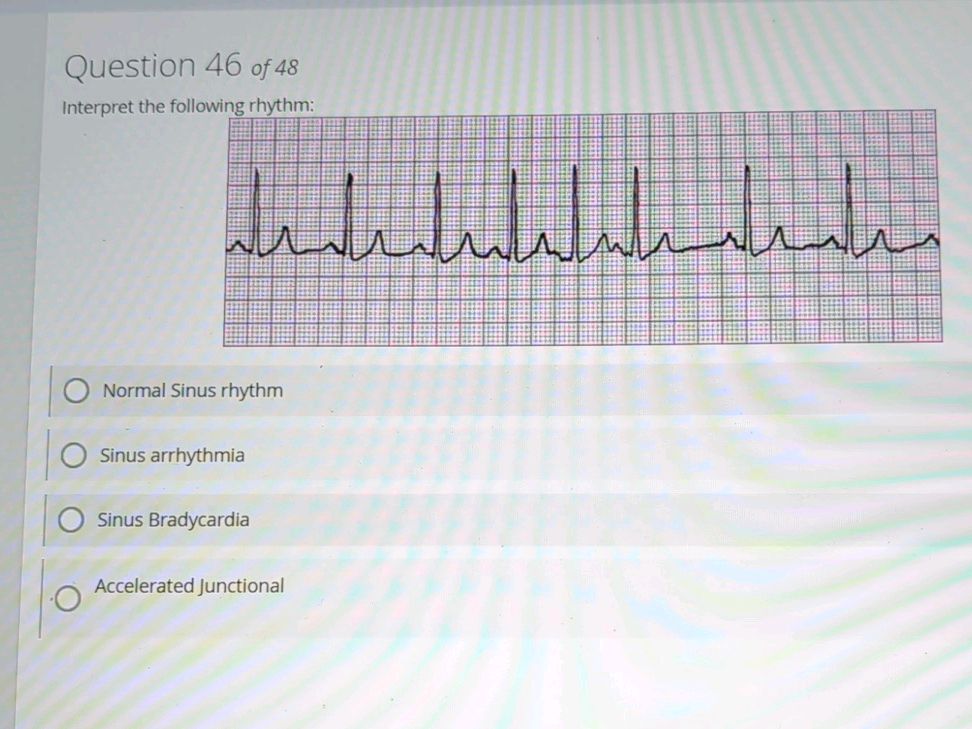 Question 46 of 48 Interpret the following | StudyX