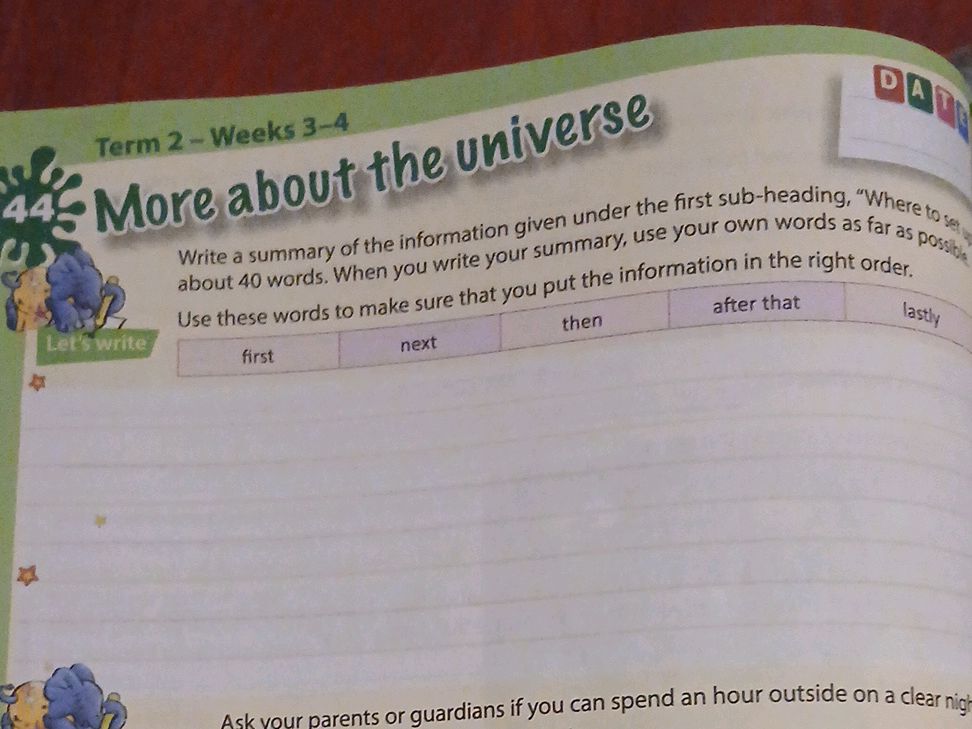 Write a summary of the information given | StudyX