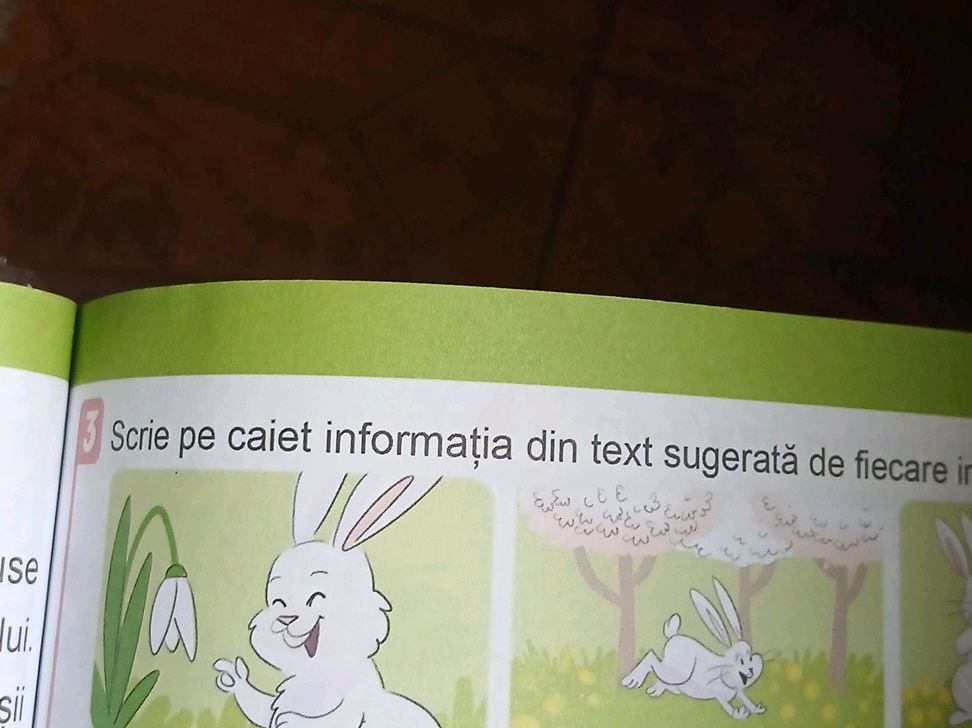 3 Scrie pe caiet informația din text | StudyX