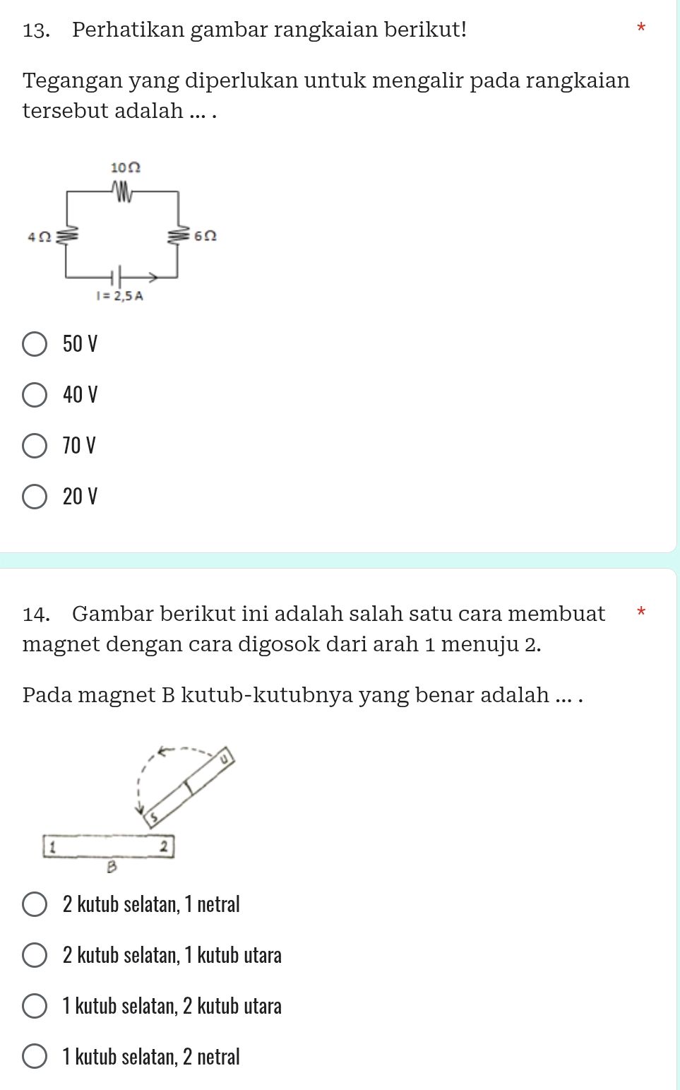 13. Perhatikan gambar rangkaian berikut! | StudyX