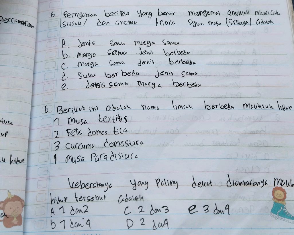 6. Pernyataan berikut yang benar mengenai | StudyX