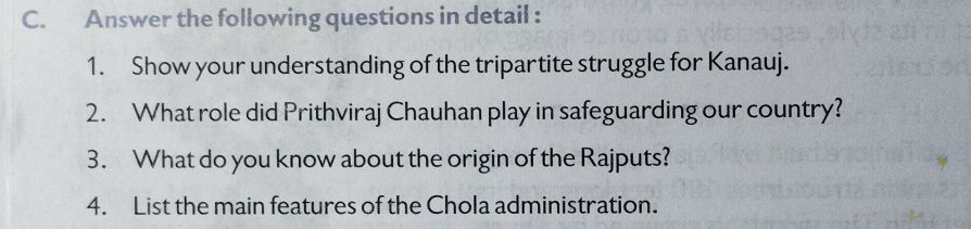 C. Answer the following questions in detail: | StudyX