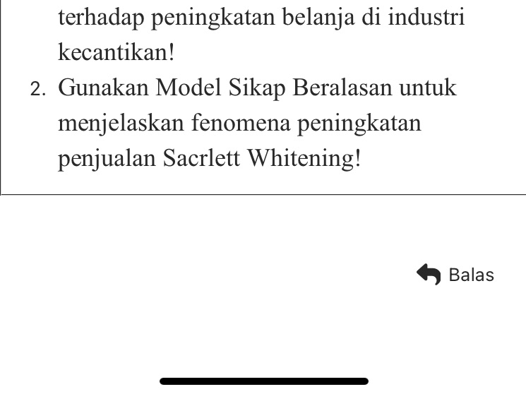 Gunakan Model Sikap Beralasan untuk