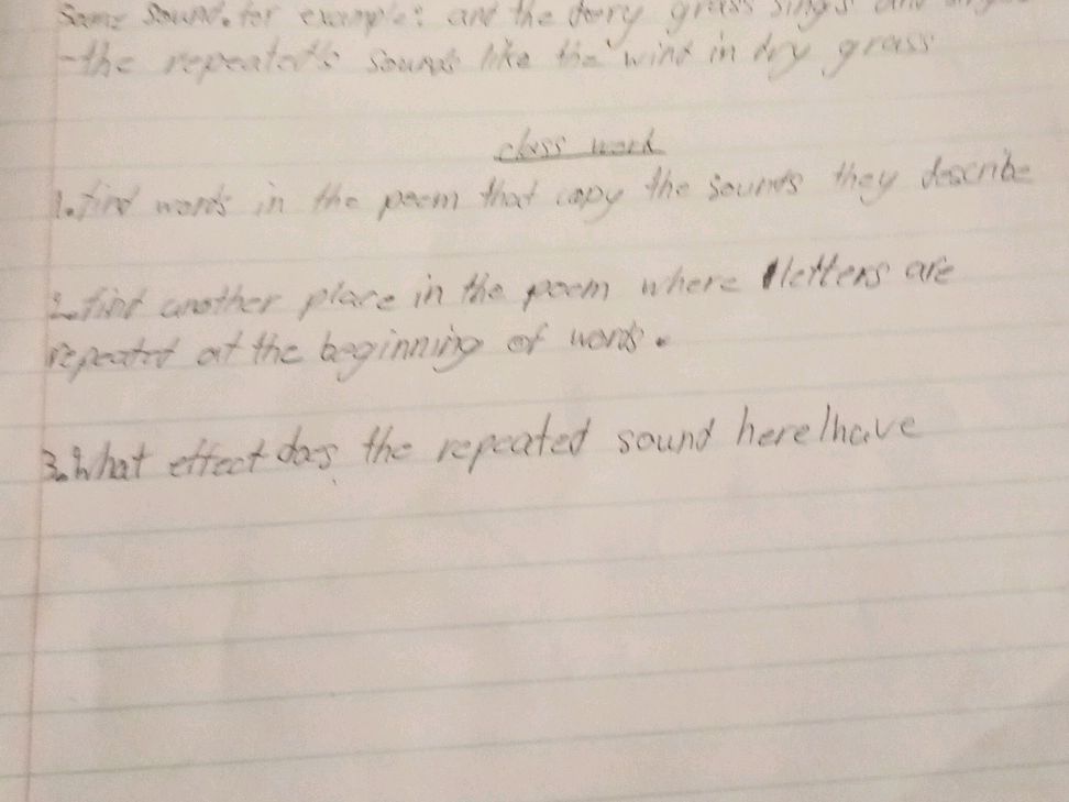 Find words in the poem that copy the sounds