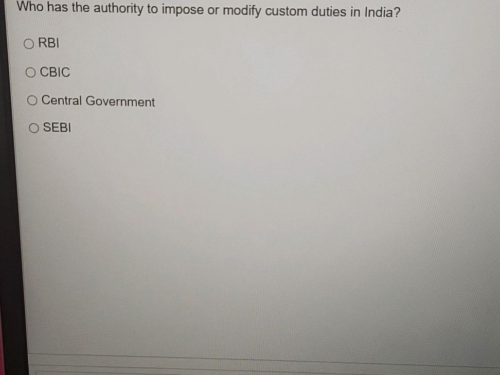 Who has the authority to impose or modify | StudyX