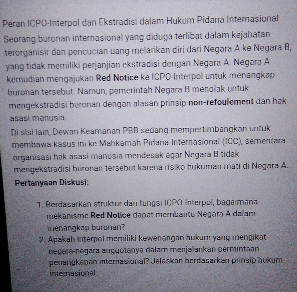 Pertanyaan Diskusi: 1. Berdasarkan struktur | StudyX