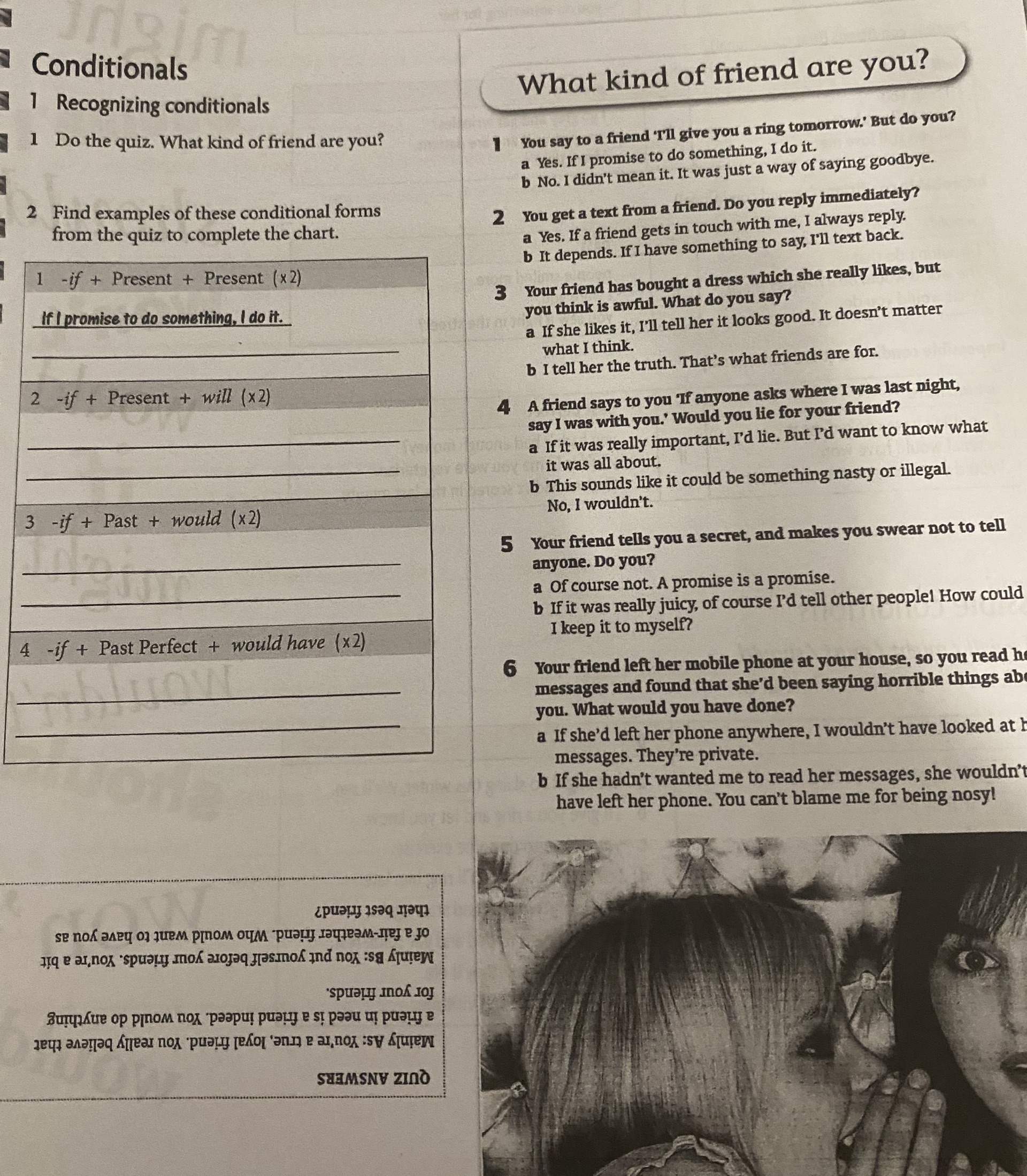 1 Do the quiz. What kind of friend are you? | StudyX