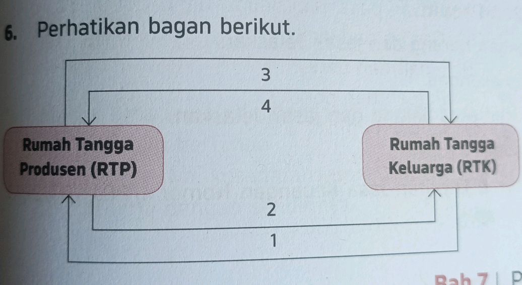 6. Perhatikan bagan berikut. Rumah Tangga | StudyX