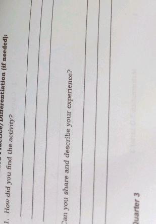 1. How did you find the activity? Can you | StudyX