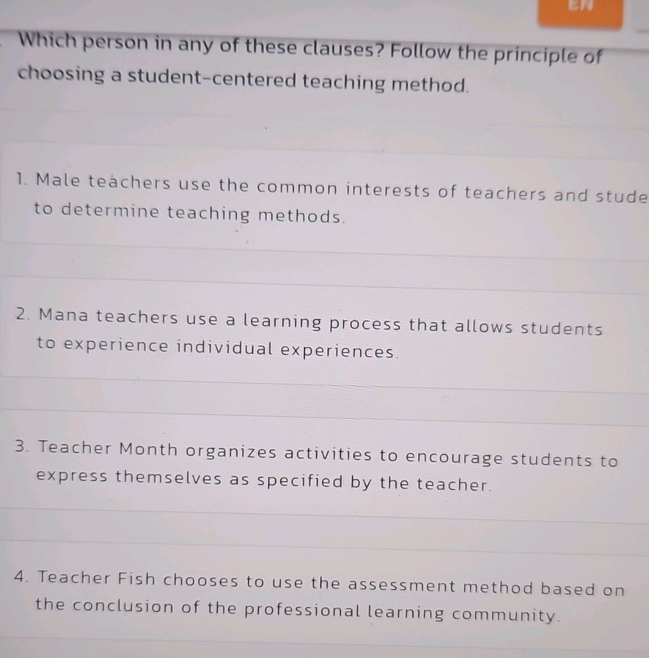 Which person in any of these clauses? Follow | StudyX