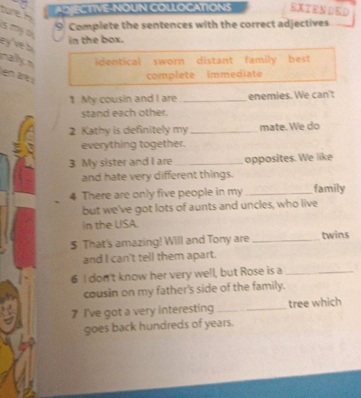 Complete the sentences with the correct | StudyX