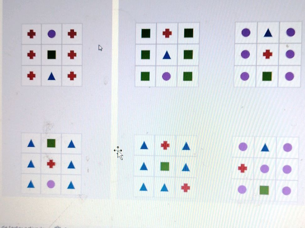 The image contains a pattern recognition | StudyX