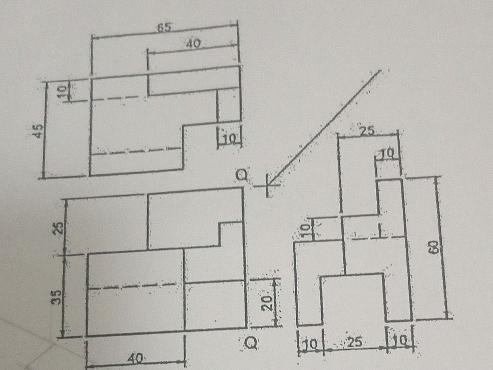 The image contains a 3D drawing with | StudyX