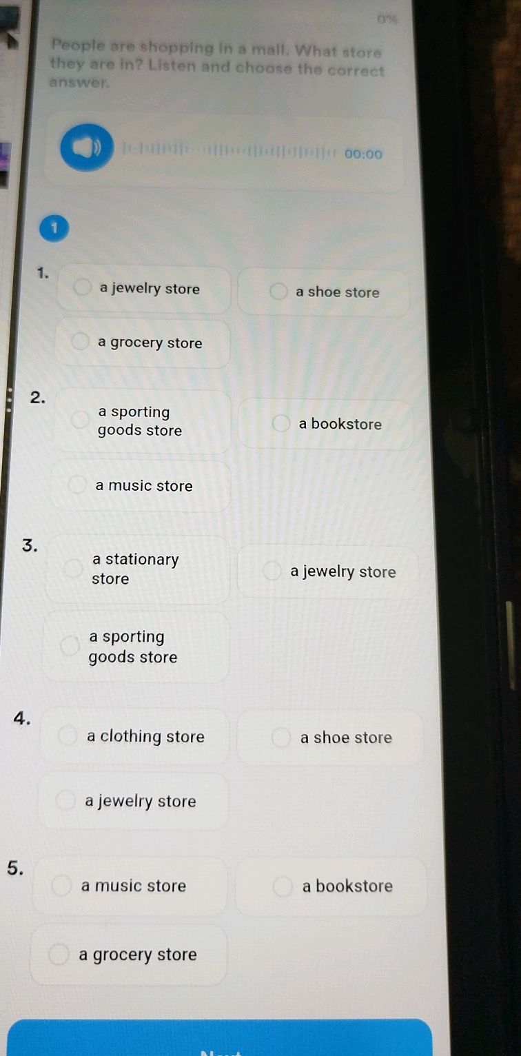 People are shopping in a mall. What store | StudyX