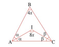 The image contains a triangle ABC with an | StudyX